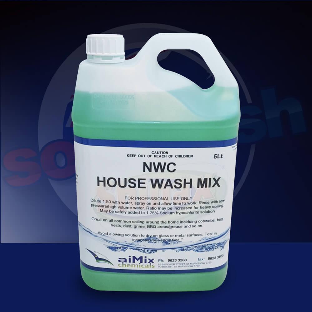 NWC House Wash Mix Cleaner | Exterior Cleaning | Softwash ...